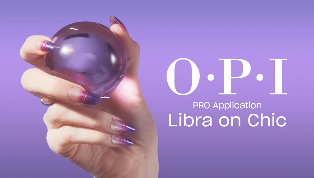 Libra on Chic Ombre & French Tip Nail Art | OPI