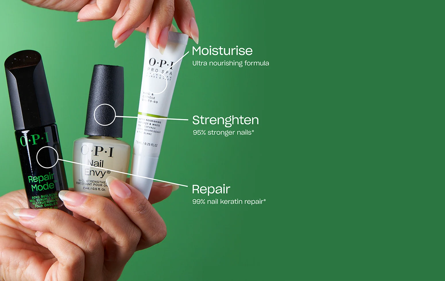 Repair Mode Bond-Building Nail Serum FAQ - OPI® UK