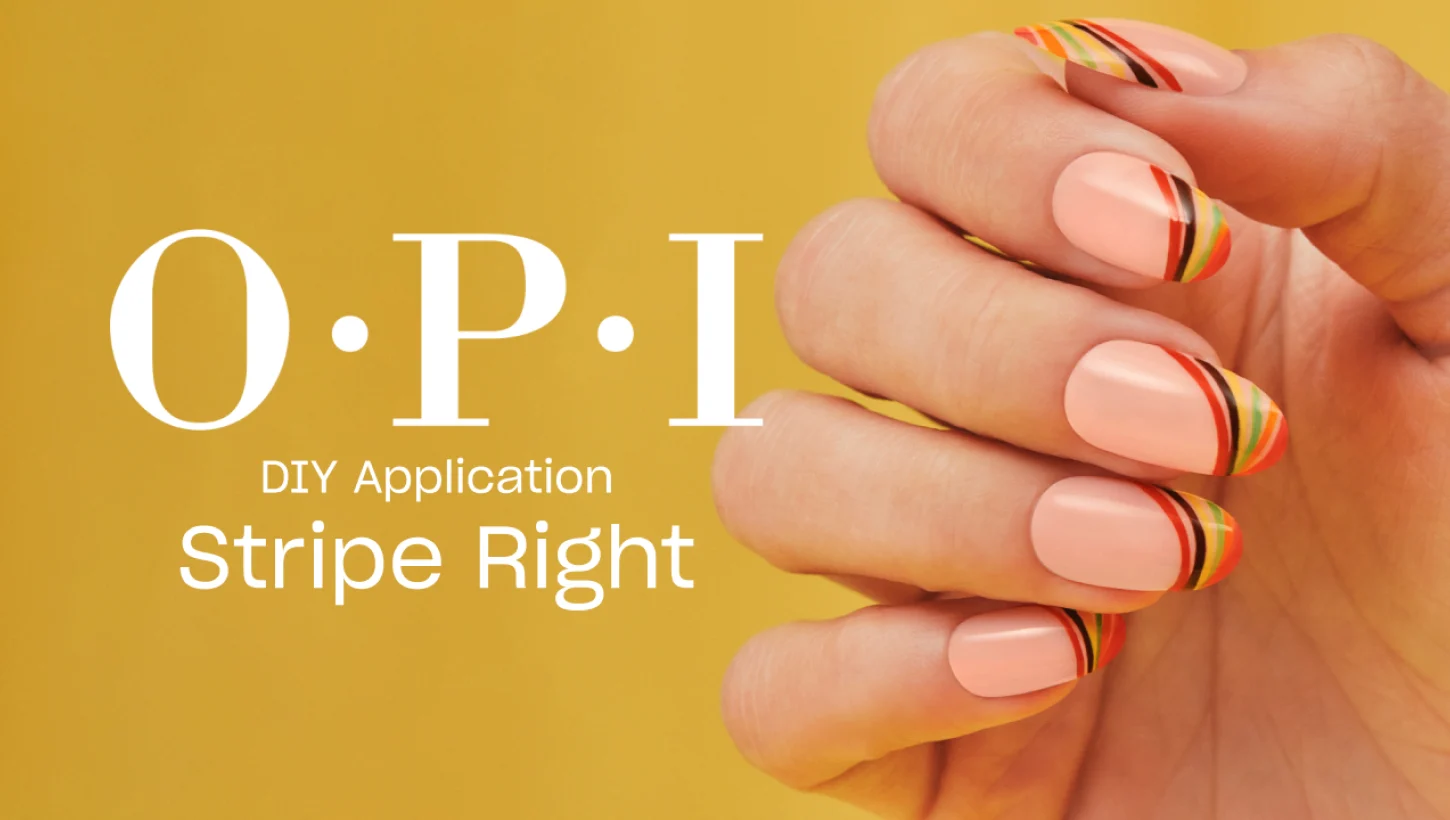 OPI® Stripe Right | Summer Nail Art & Designs