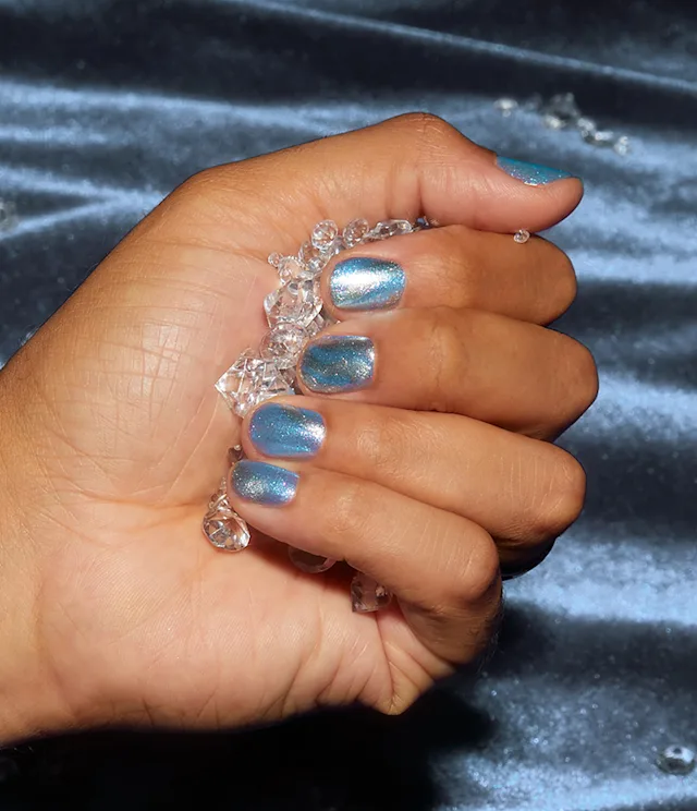 Ice Queen Color Block DIY Nail Art | OPI.com