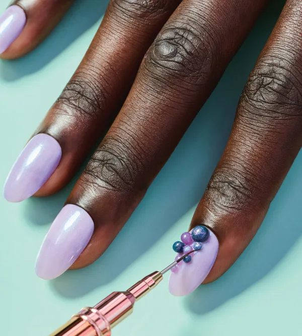 OPI'm Dreaming Pro 3D Grape Nail Art | OPI