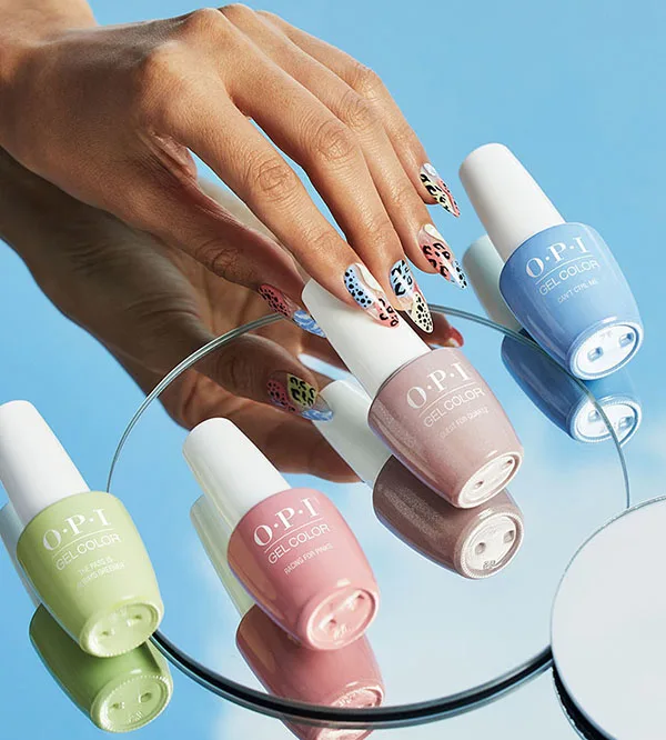 Marbled De-Vice Marble DIY Nail Art | OPI