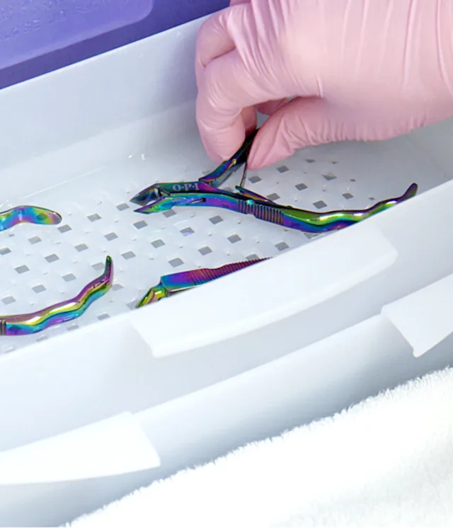 How to Sanitize and Disinfect Nail implements | OPI