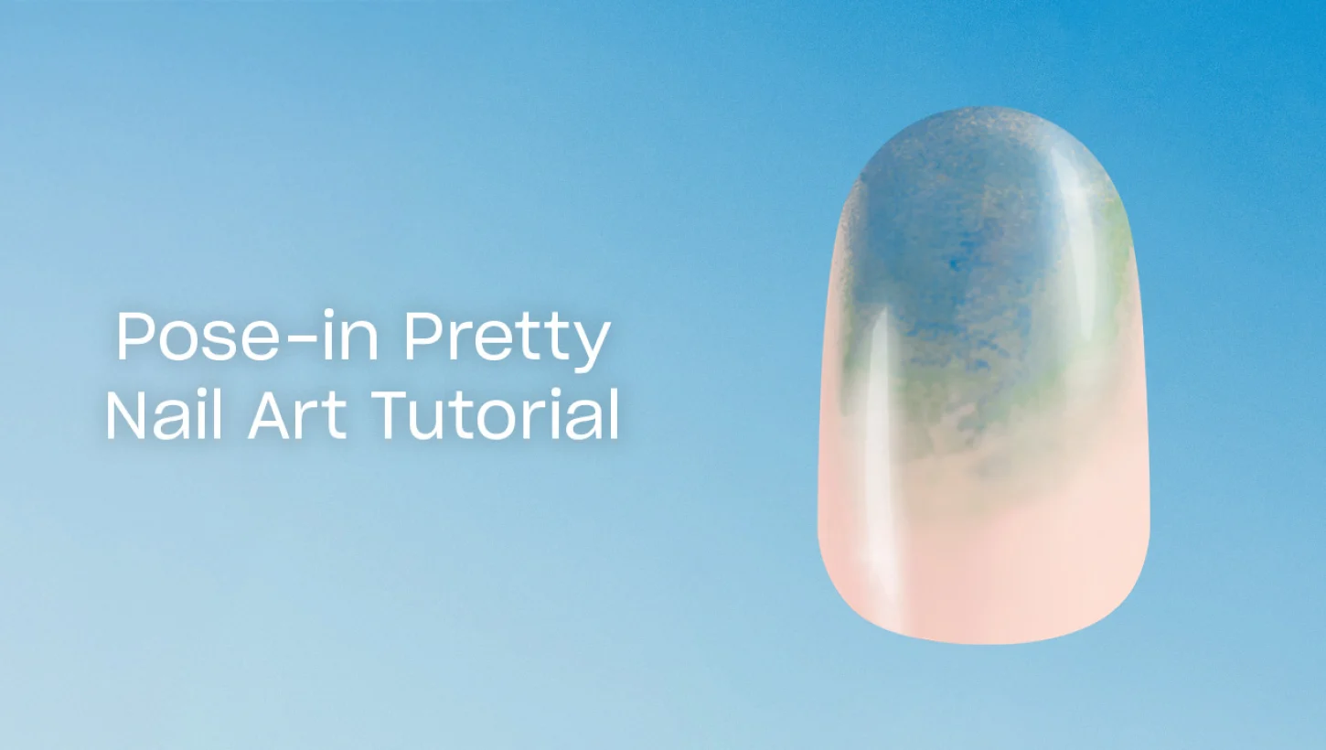 Pose-in Pretty DIY Sponge Nail Art | OPI