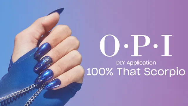 100% That Scorpio Embellishment Nail Art | OPI