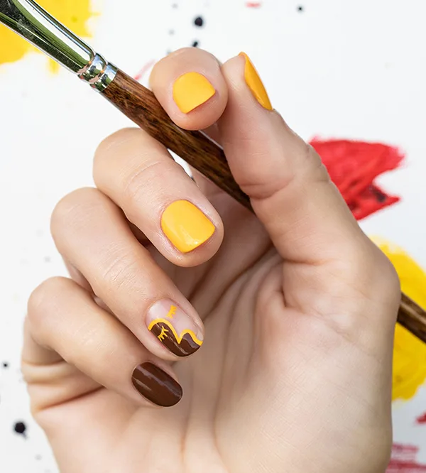 OPI®: Bonfire Serenade - Nail Lacquer | Deep Brown Summer Nails