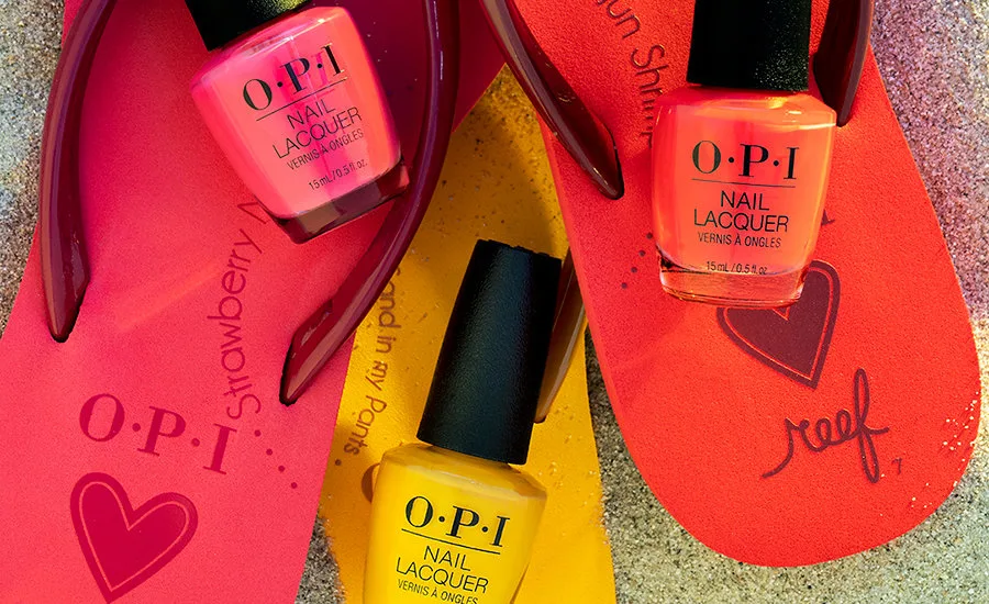 The REEF x OPI Collection