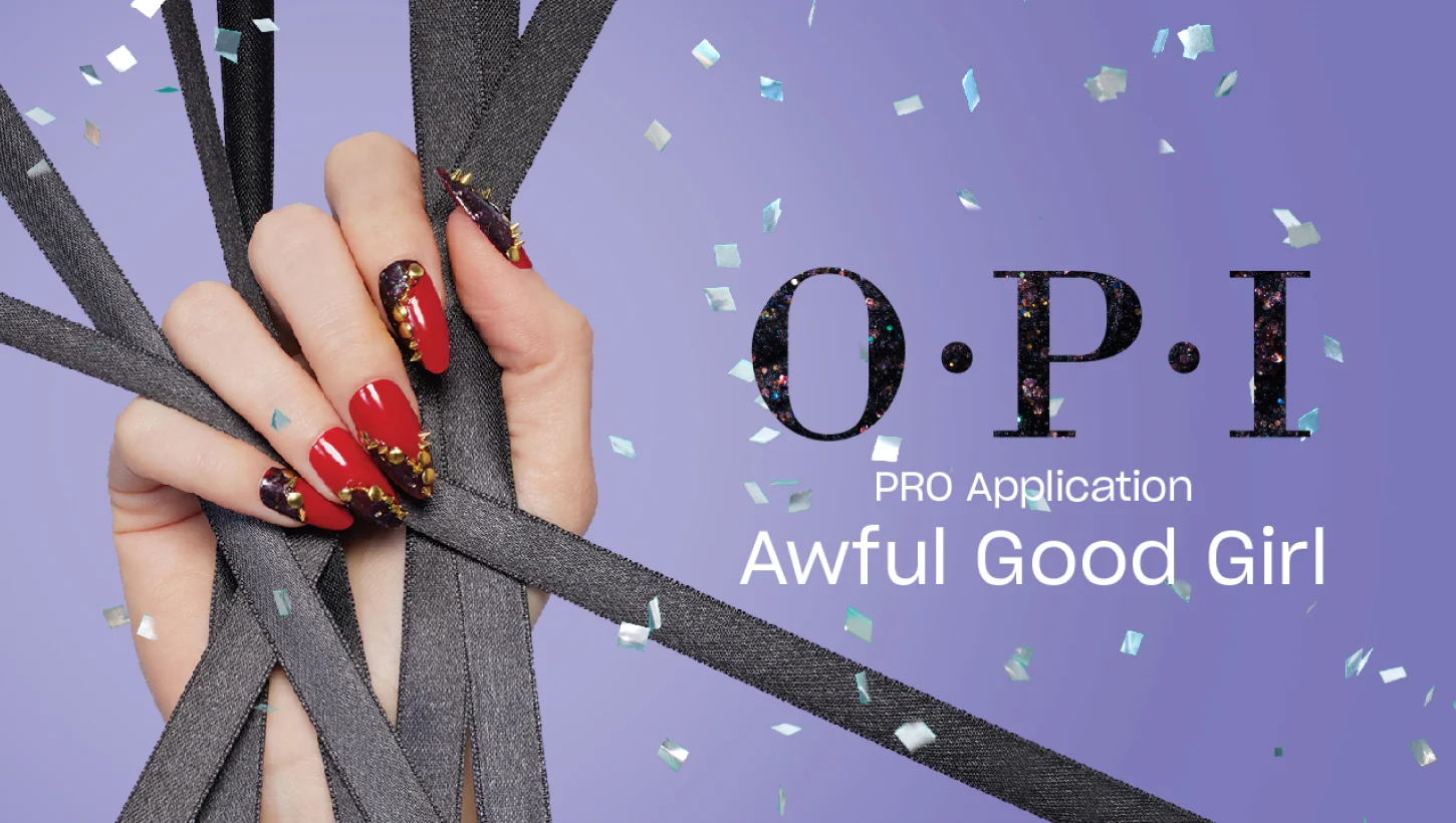 Awful Good Girl Holiday Pro Nail Art | OPI