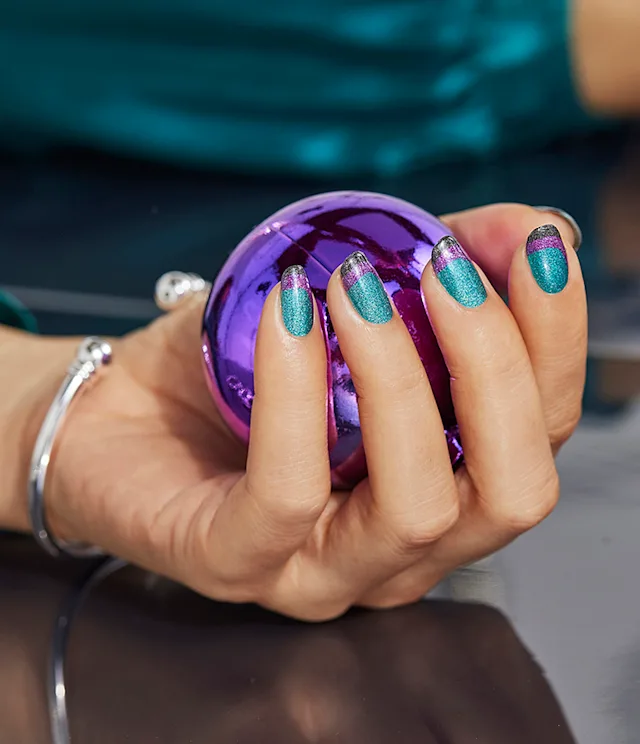 Dance Floored Modern French Tip DIY Nail Art | OPI