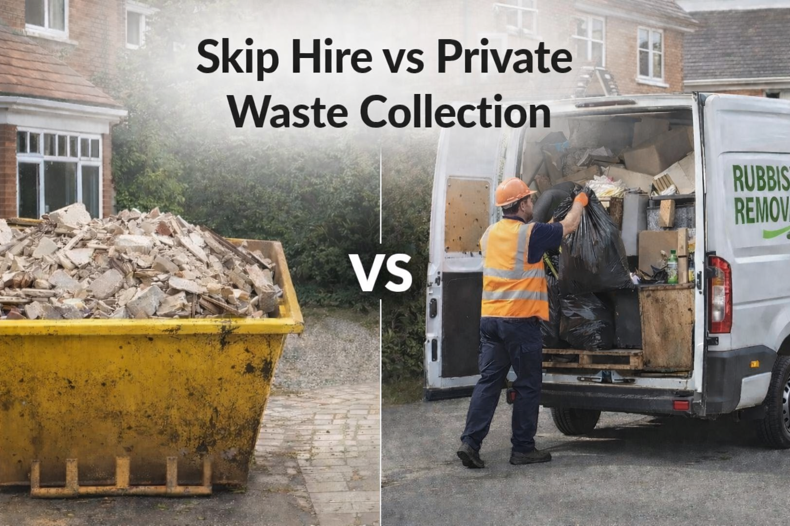 Skip Hire vs Private Waste Collection: Costs, Permits & Which Is Best