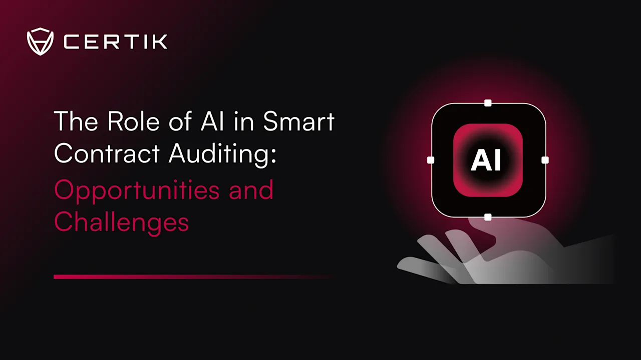 The Role of AI in Smart Contract Auditing: Opportunities and Challenges ...