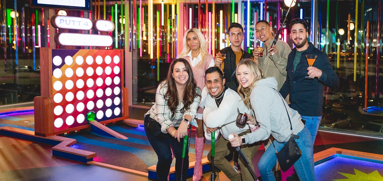 Puttshack - Boston: Upscale Mini Golf, Bar & Restaurant