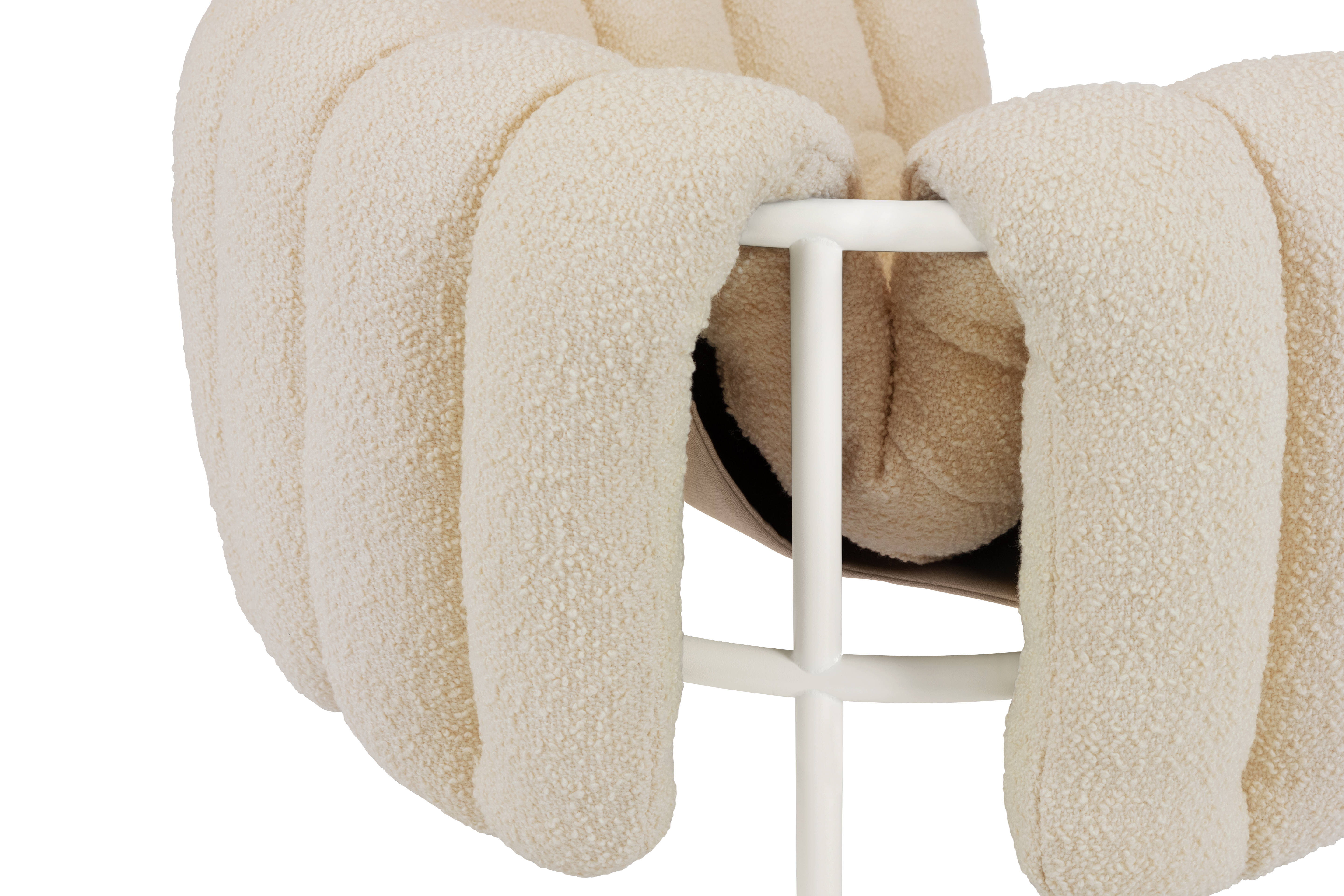 Puffy Lounge Chair, Eggshell / Cream — Hem