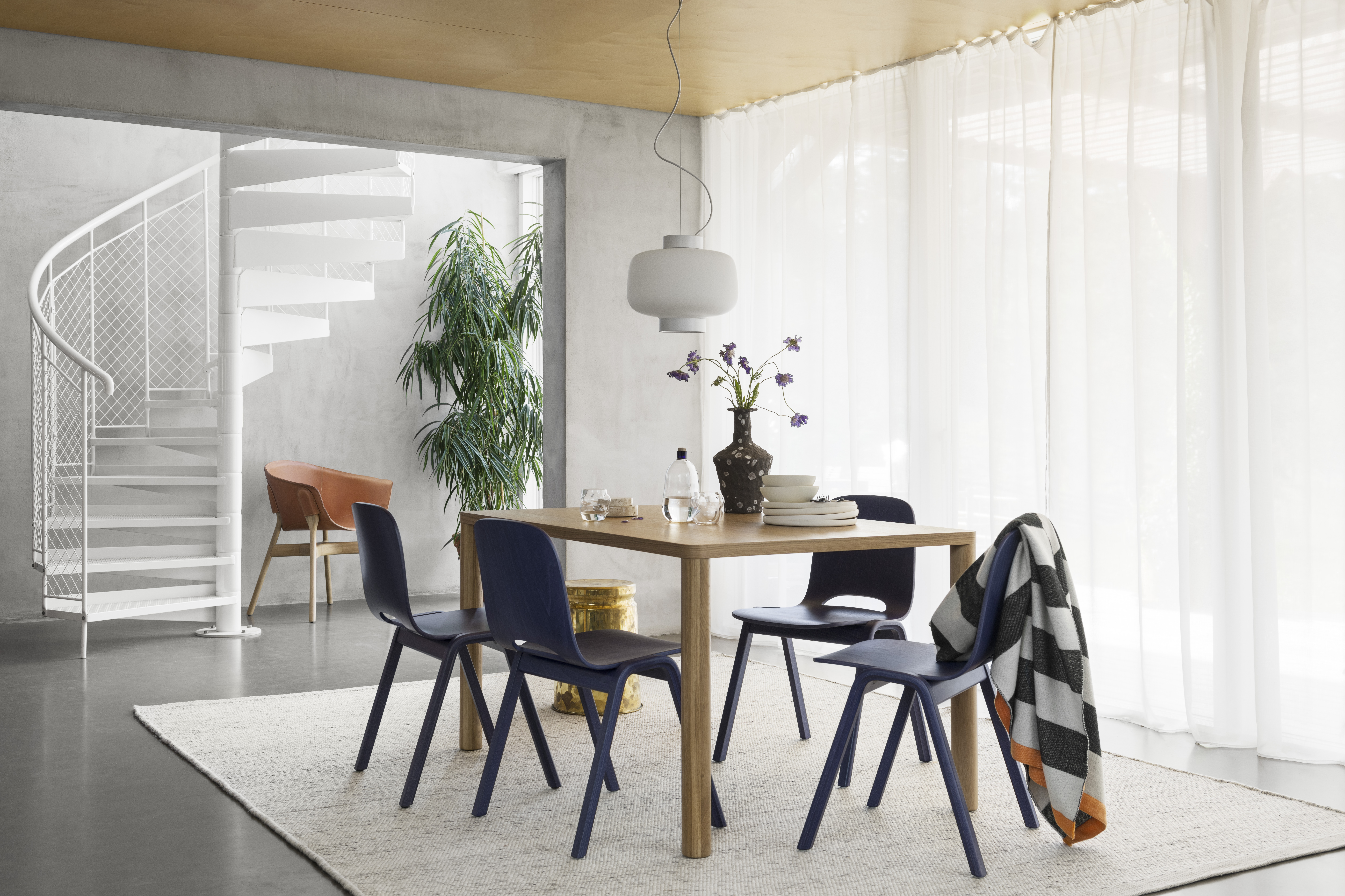 Dune Rug Large, Natural — Hem