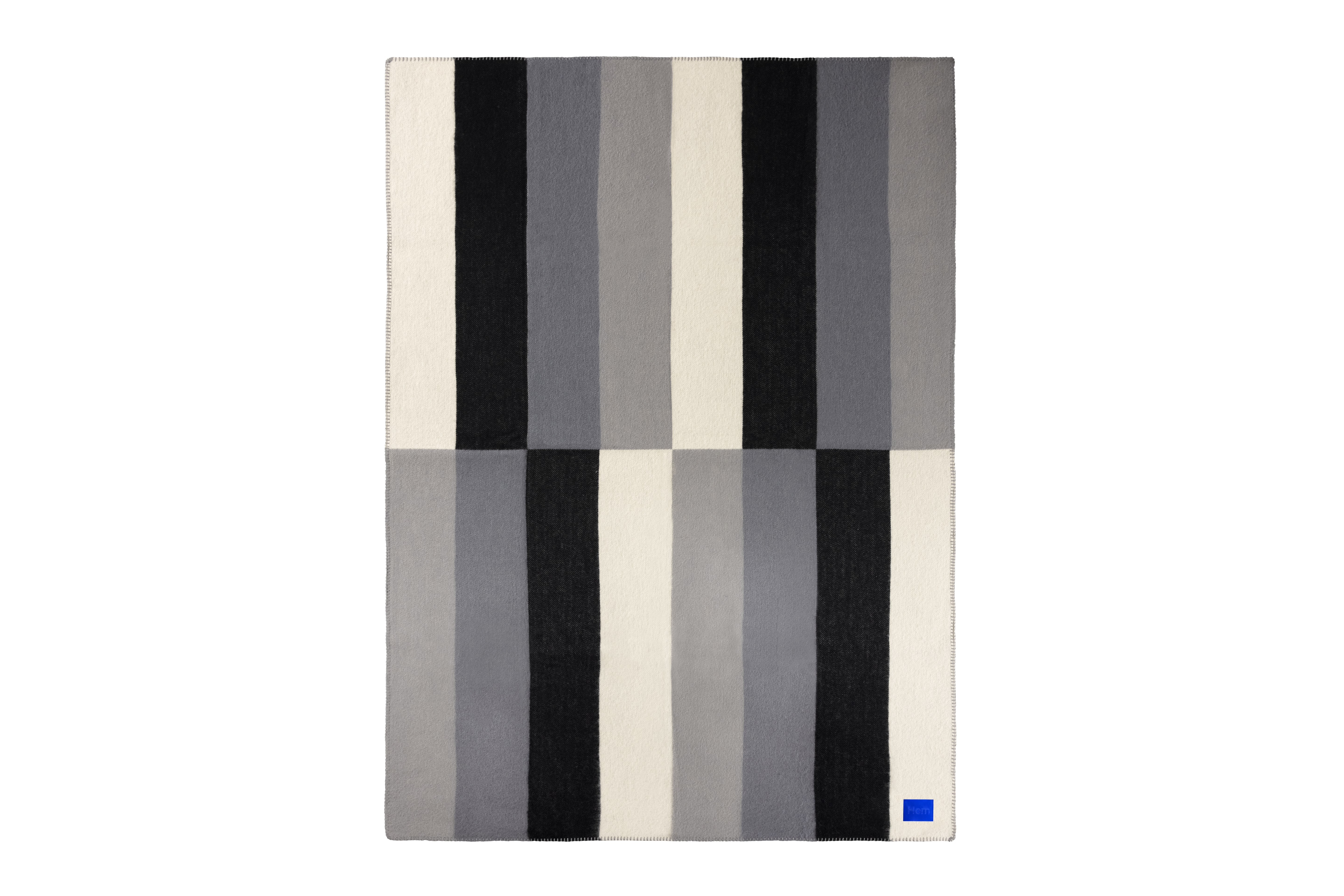 Block Throw, Salt & Pepper — Hem