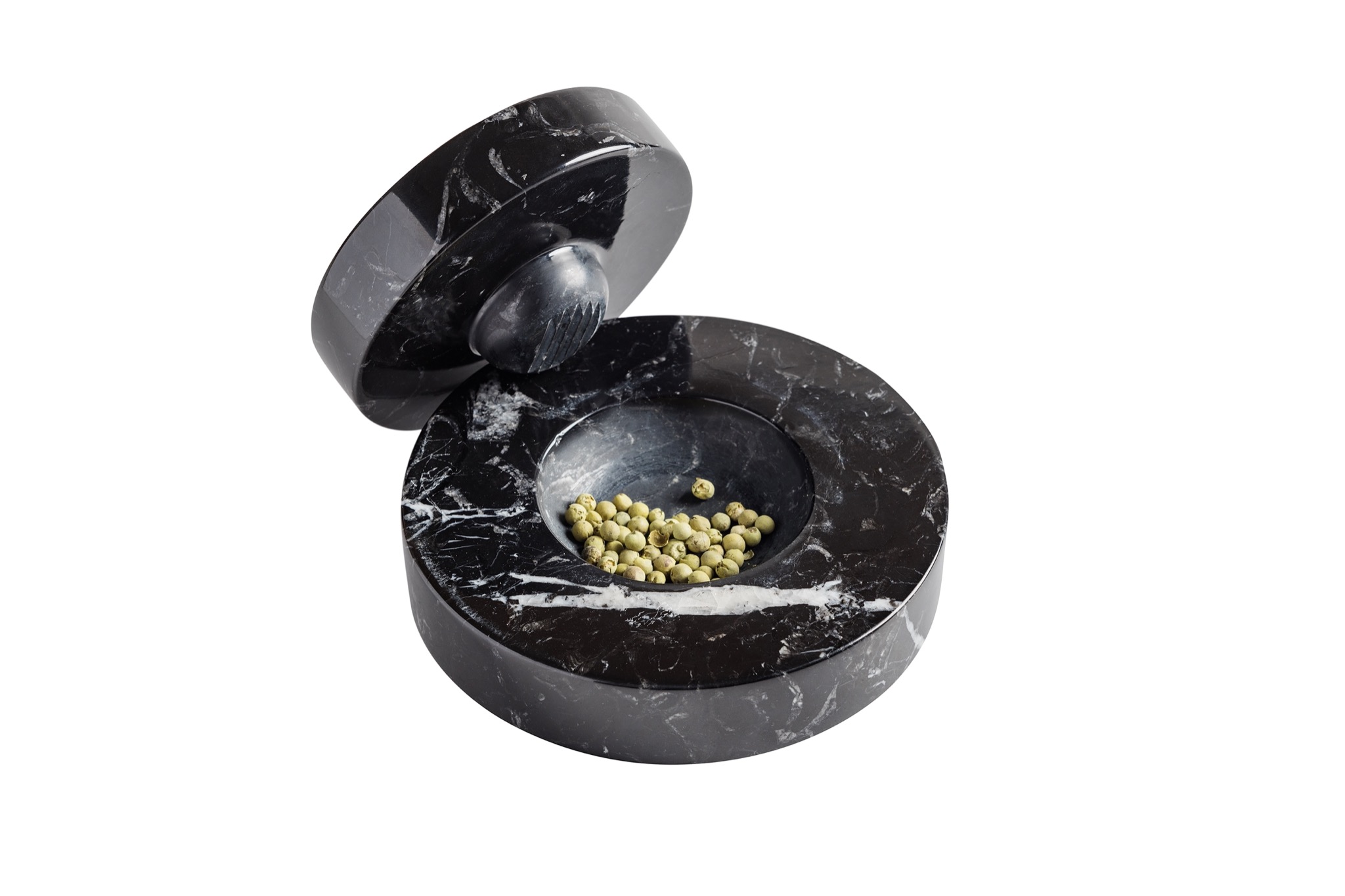 Table Mortar Mortar, Nero Marquina — Hem