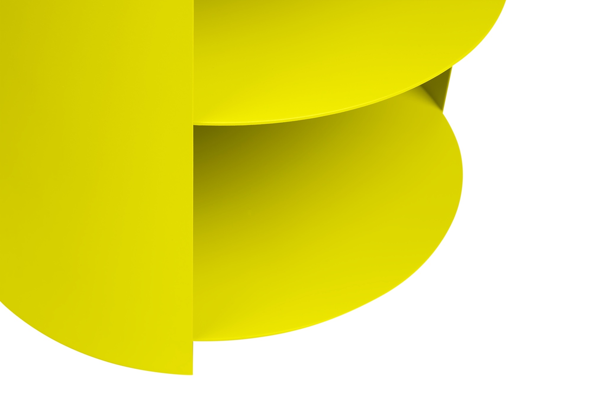 Hide Side Table, Sulfur Yellow — Hem