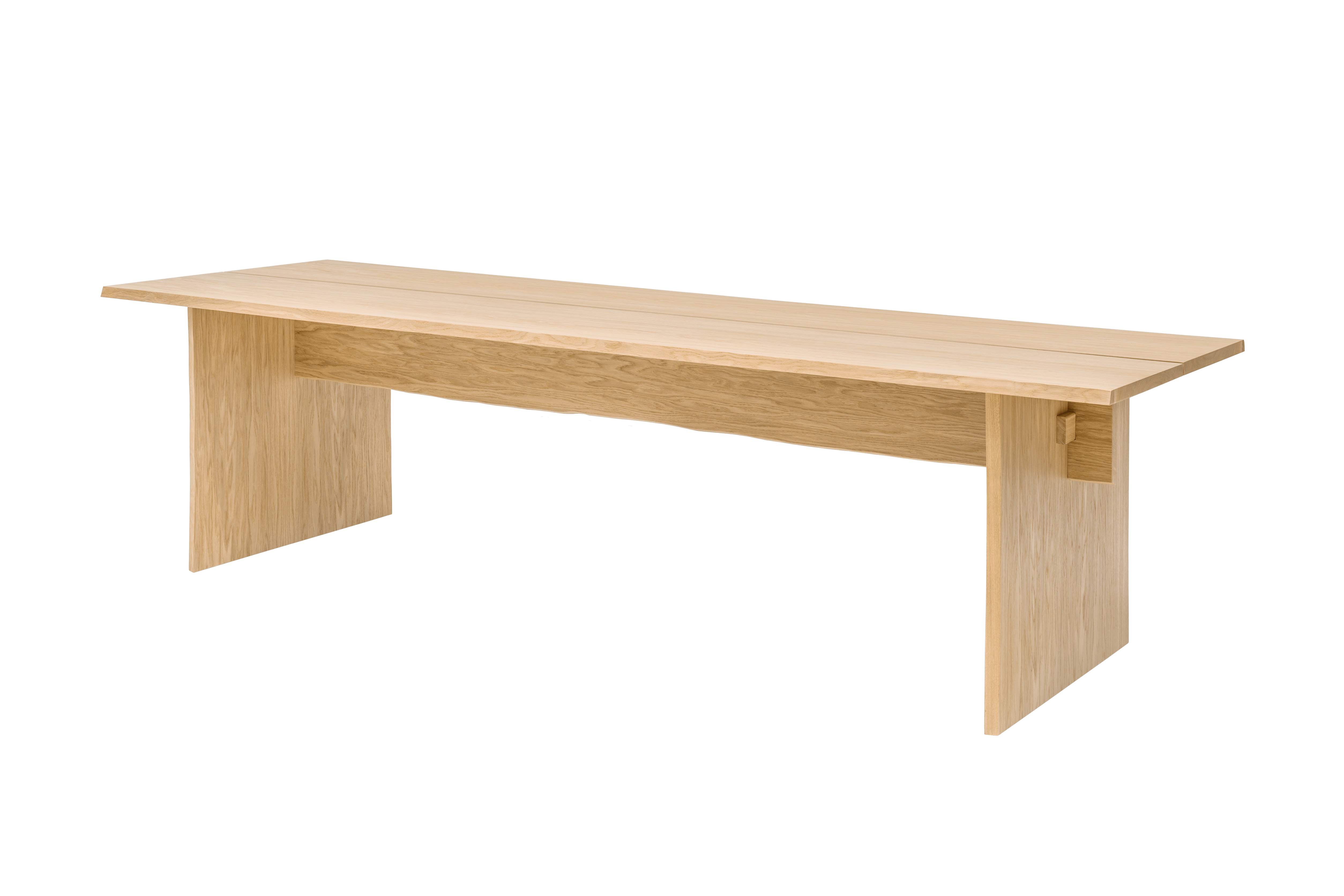 Bookmatch Table 275 cm / 108.3 in, Oak — Hem