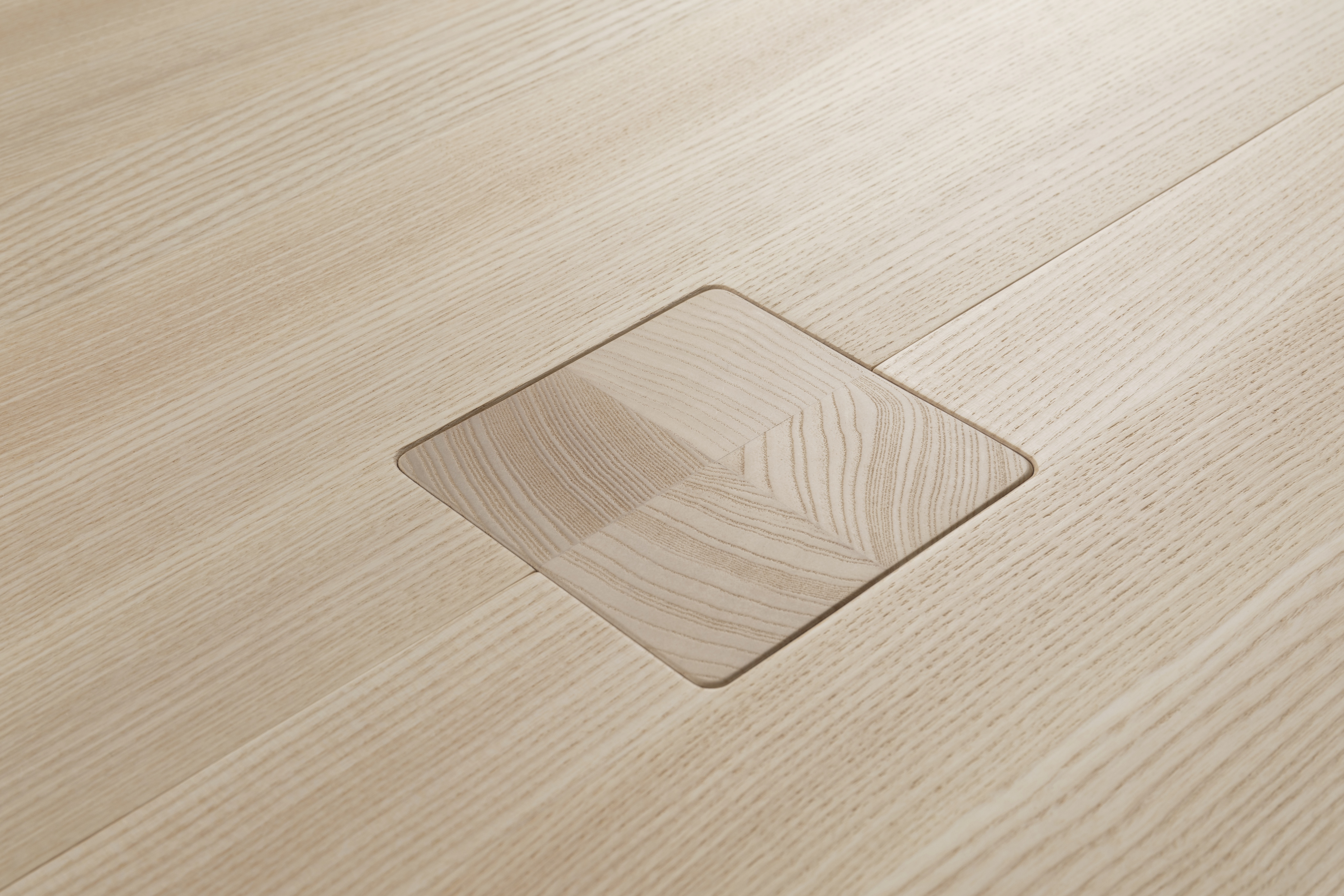 Max Table + Benches 300 cm / 118 in, Ash — Hem