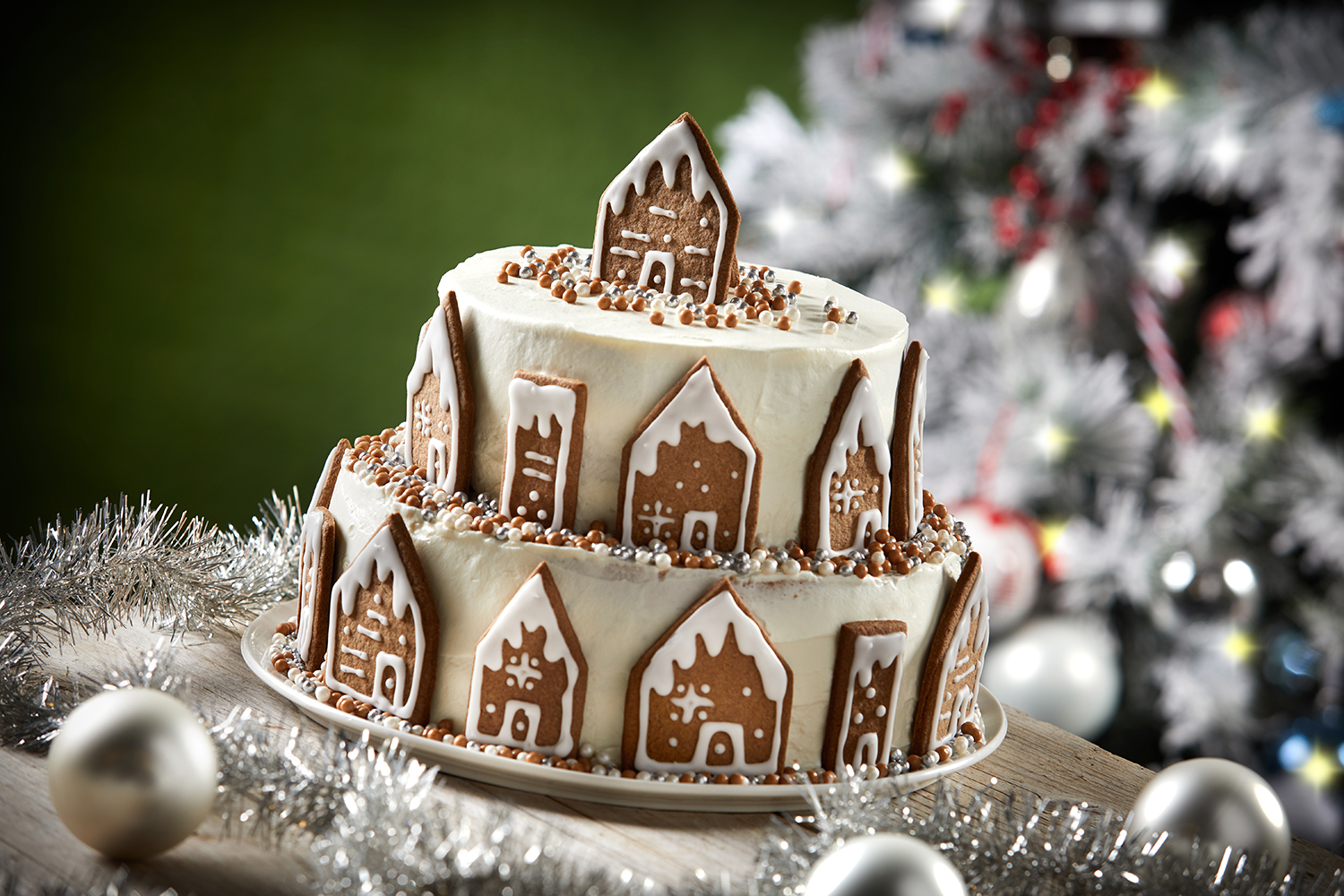 Chocomoussetaart voor kerst