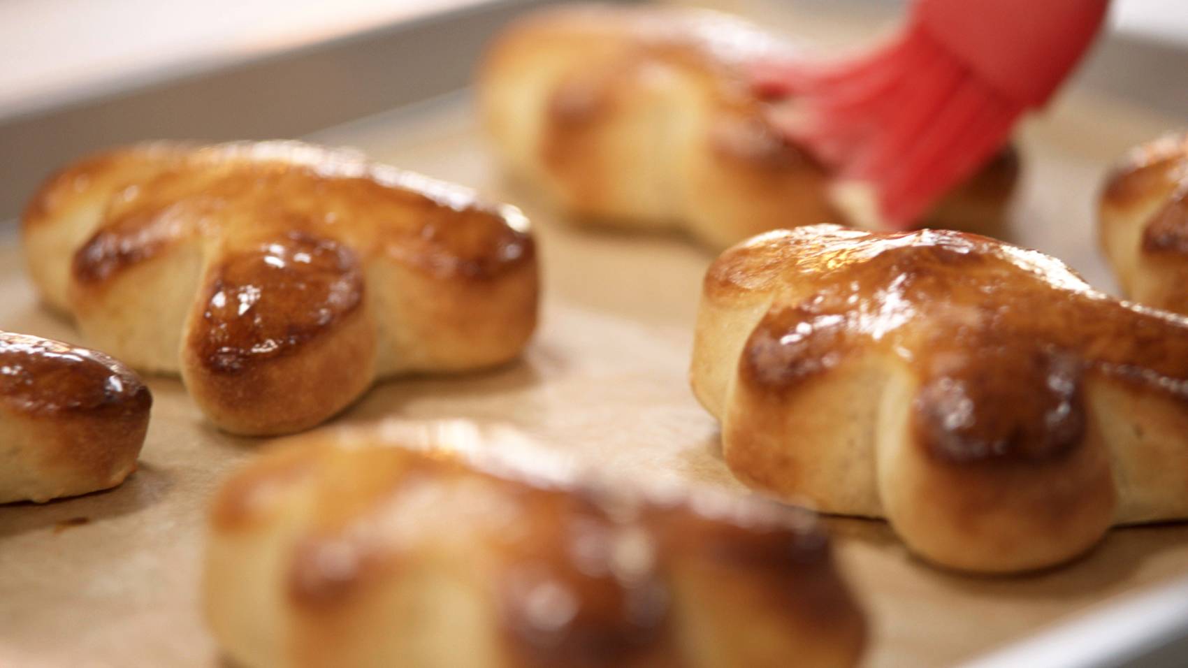 Klaaskoeken van Maya briochebrood - Aveve