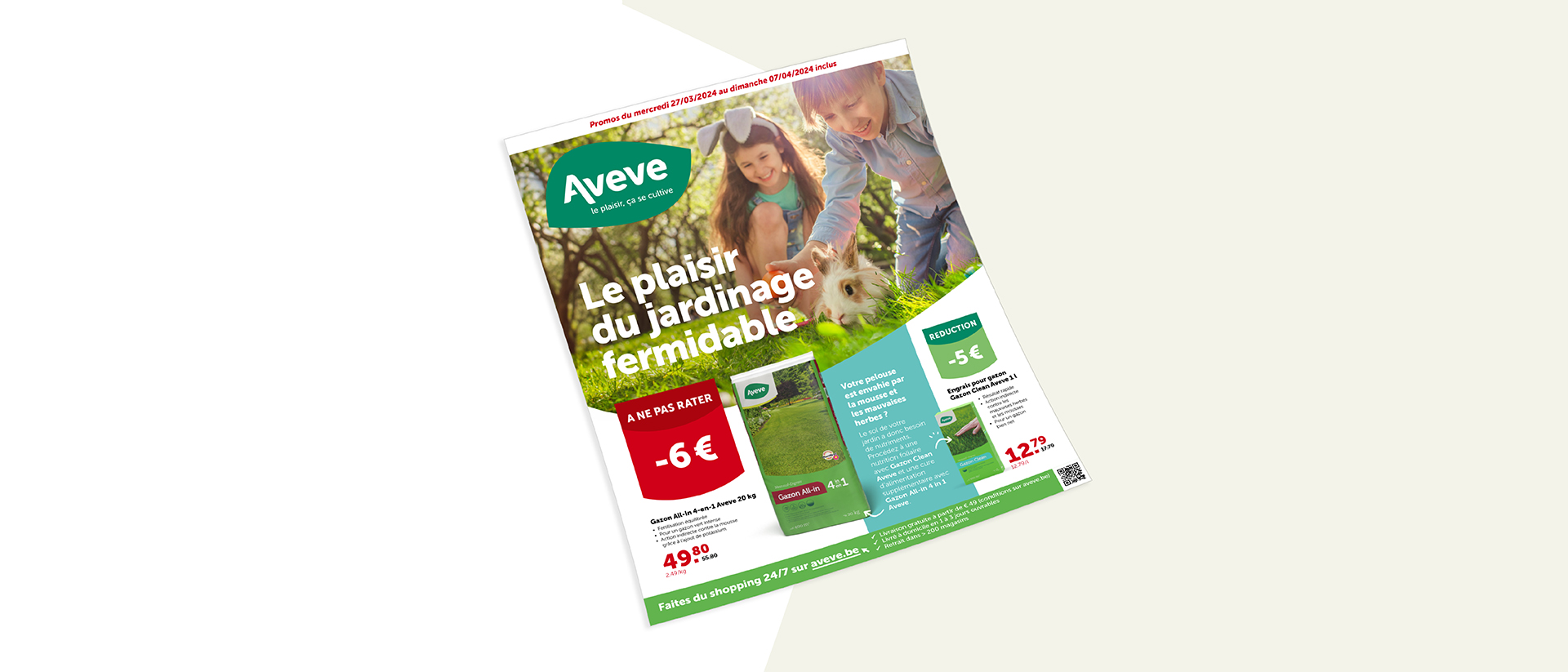 Folder promotionnel - Aveve