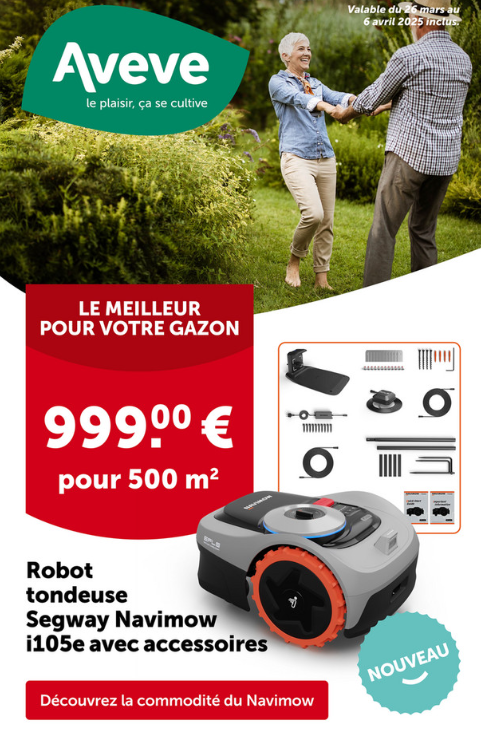 Folder promotionnel - Aveve