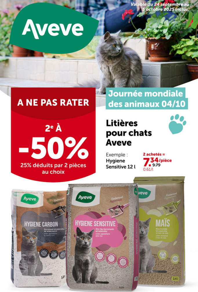 Folder promotionnel - Aveve