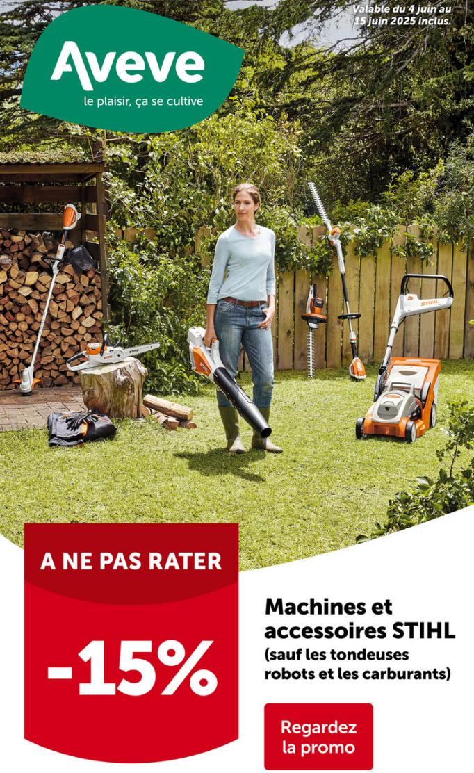 Folder promotionnel - Aveve