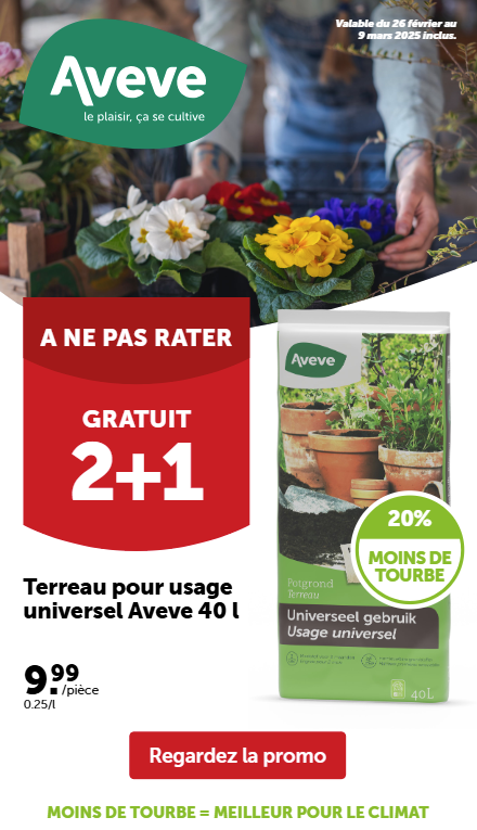 Folder promotionnel - Aveve