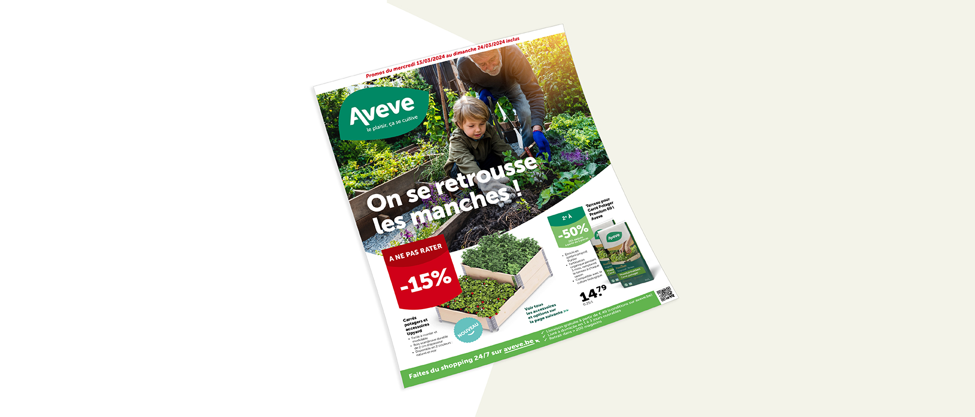 Folder promotionnel - Aveve