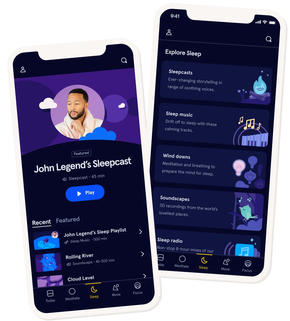 John Legend & Headspace Ad - Sleep like a Legend