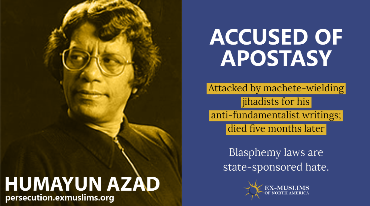 Prominent agnostic author-linguist-poet Humayun Azad mangled in brutal ...