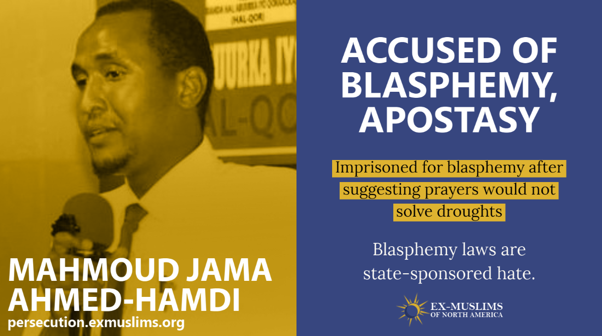 Professor Mahmoud Jama Ahmed-Hamdi imprisoned, hounded with death ...