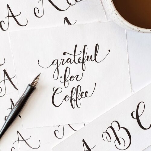 Makers Mess: Virtual Workshop: Modern Calligraphy | ROW DTLA