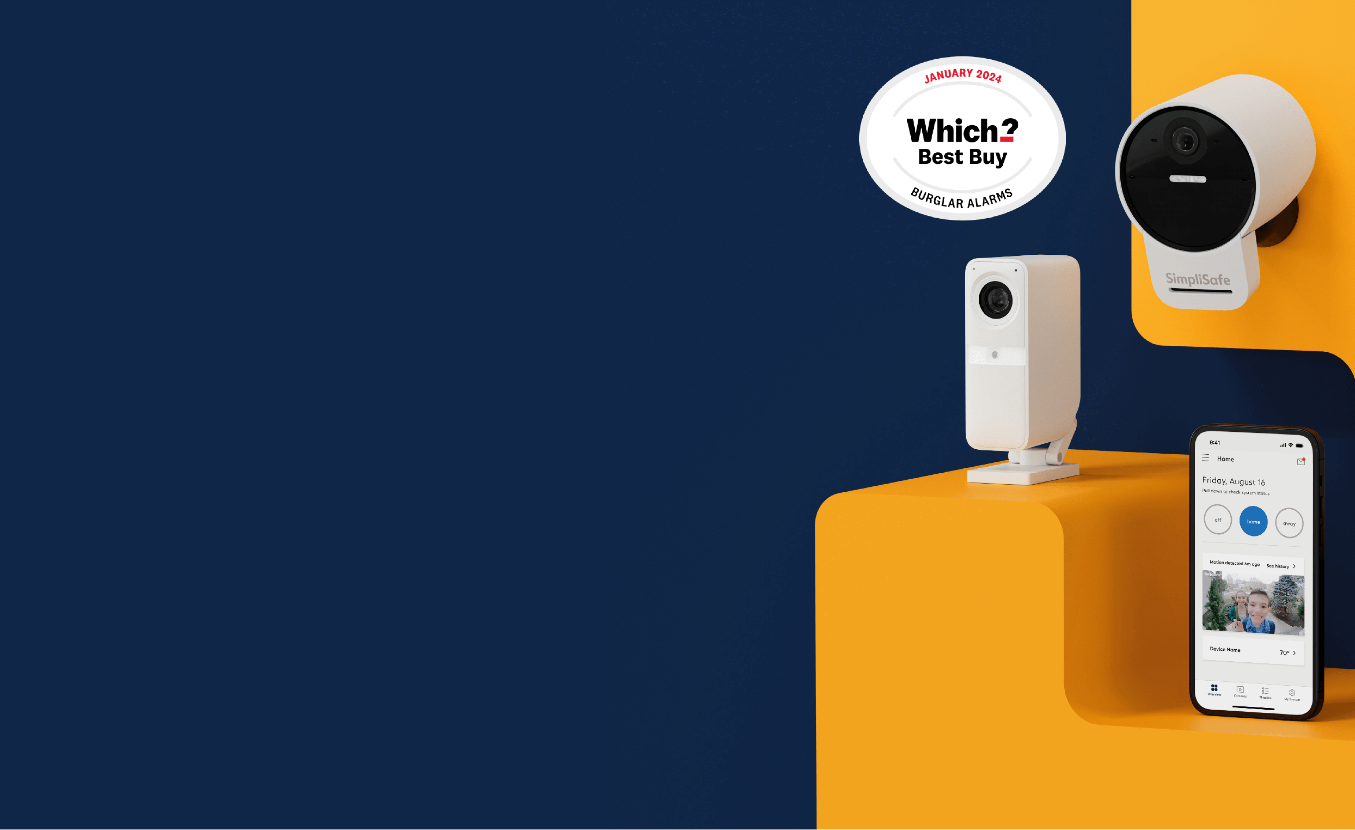 Smart Alarm Systems & Home Security | SimpliSafe UK