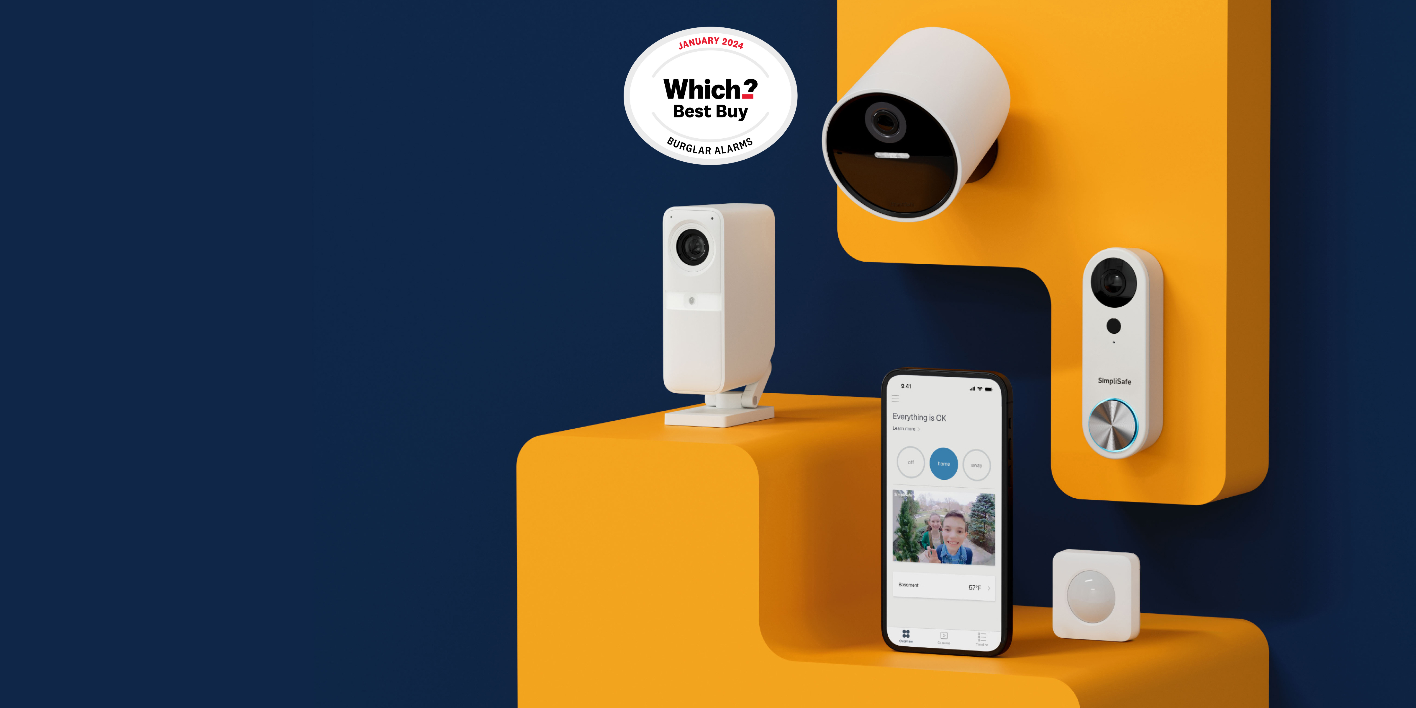 Smart Alarm Systems & Home Security | SimpliSafe UK