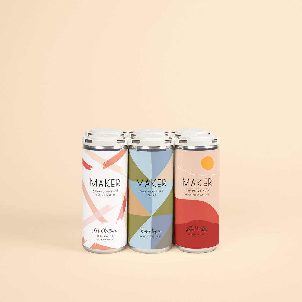 Maker Wine | Premium Canned Wine | By Diverse, Small Producers