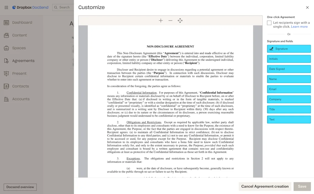 Simplifying Document Security Docsend