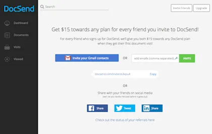 Introducing the DocSend Referral Program | DocSend