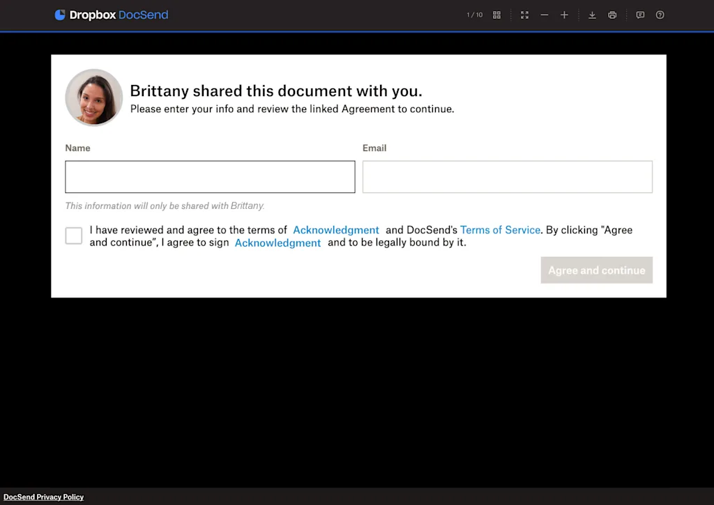 Simplifying document security | DocSend
