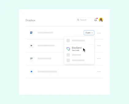 Secure, share & track your Dropbox documents with DocSend | DocSend