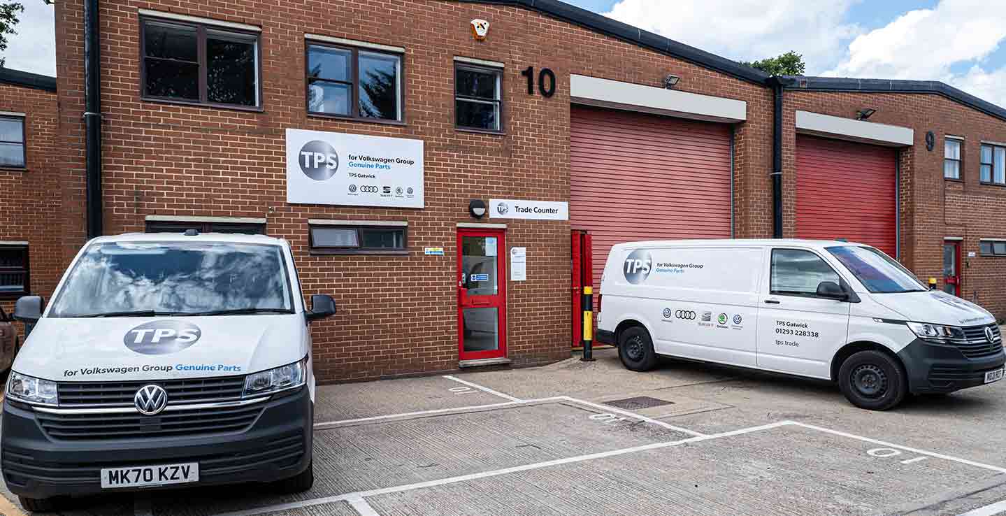 TPS Gatwick | Volkswagen Group Genuine Parts | Harwoods Group