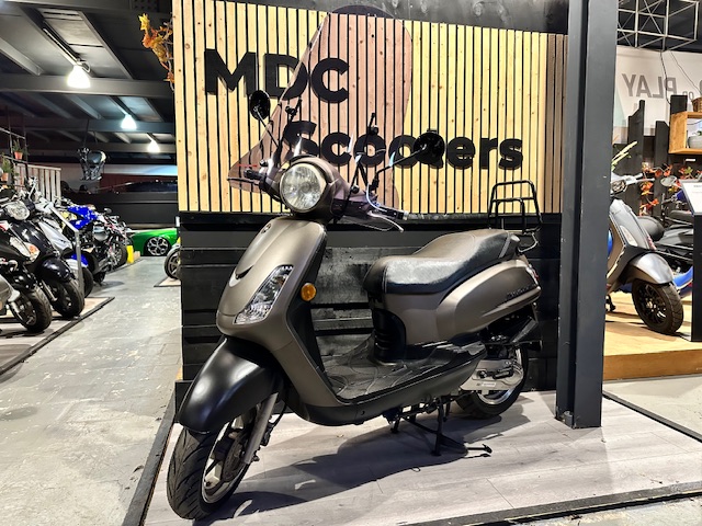 Sym Fiddle II titanium | MDC-Scooters