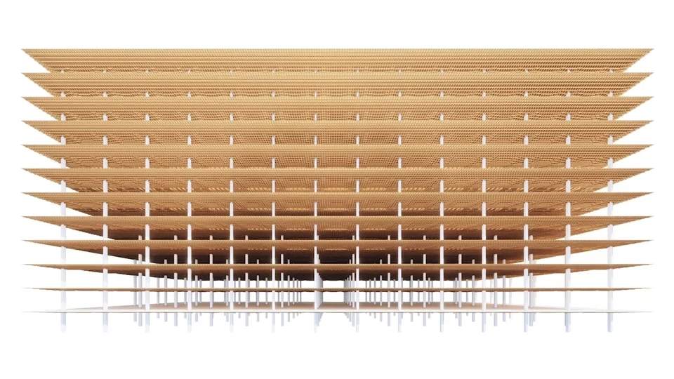 Spatial laminated timber drives sustainable construction