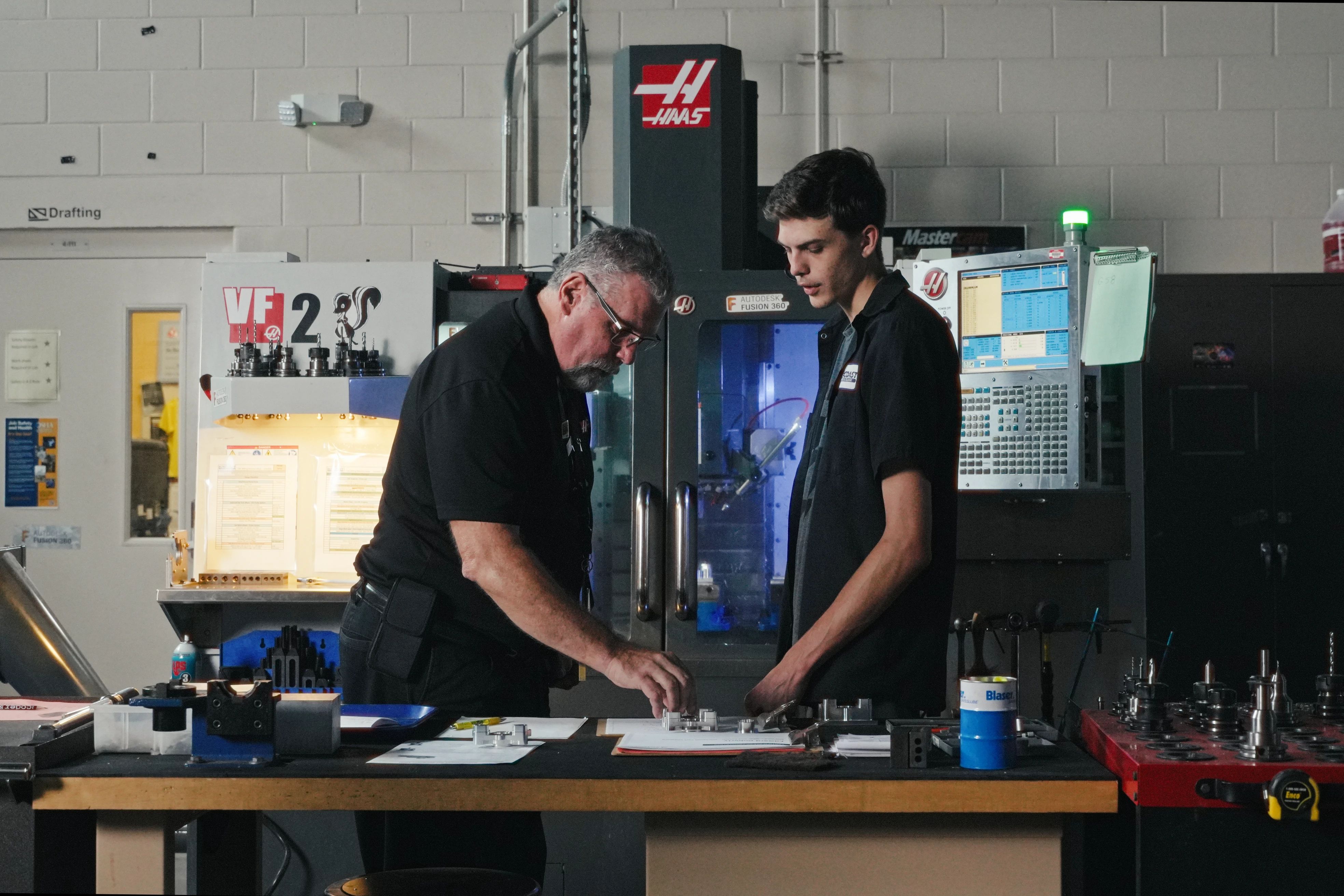 Suncoast Technical College | Haas and Autodesk Fusion curriculum