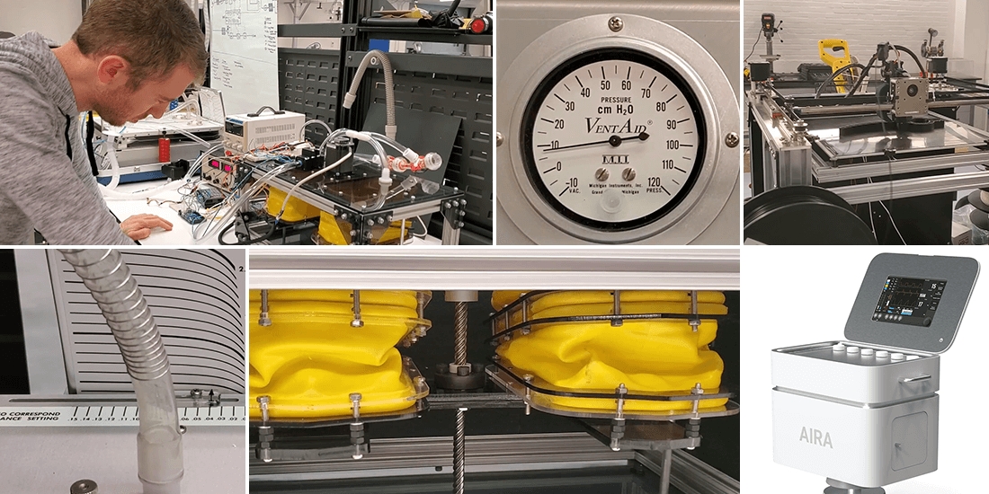 Robotics company lends hand with COVID-19 ventilator project