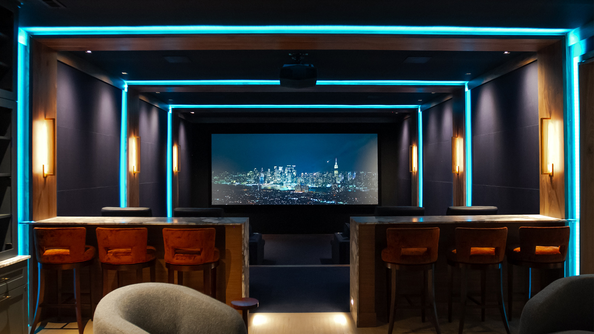 Autocad Home Theater Plans