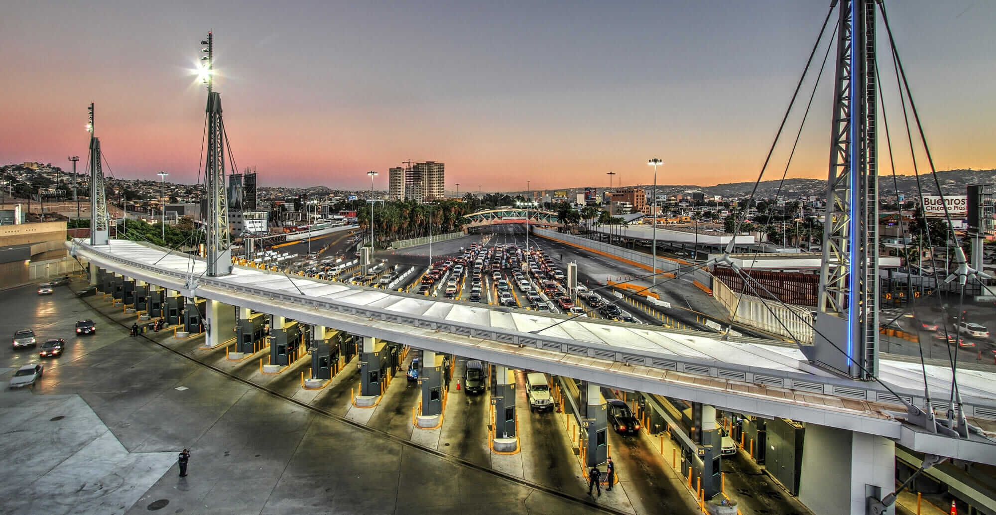 The redesigned San Ysidro border crossing—a more welcoming America?