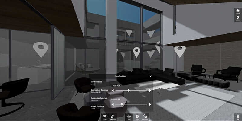Freedom architects advances home designs using virtual showrooms